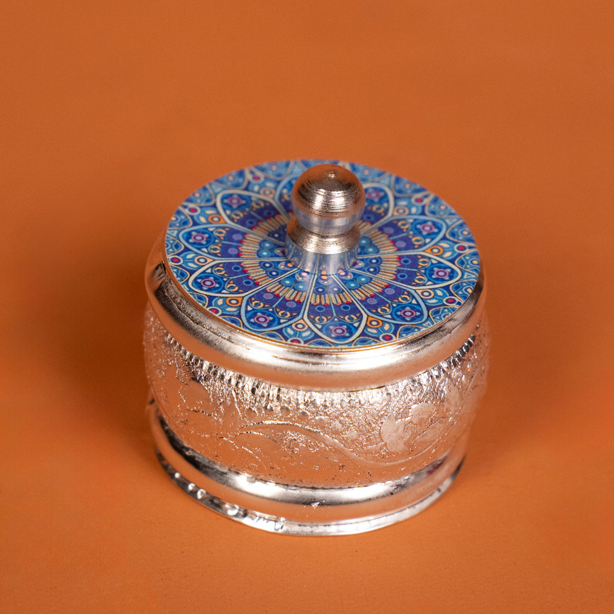 Rangoli Kumkum Holder | wedding return gift ideas – Ikyem