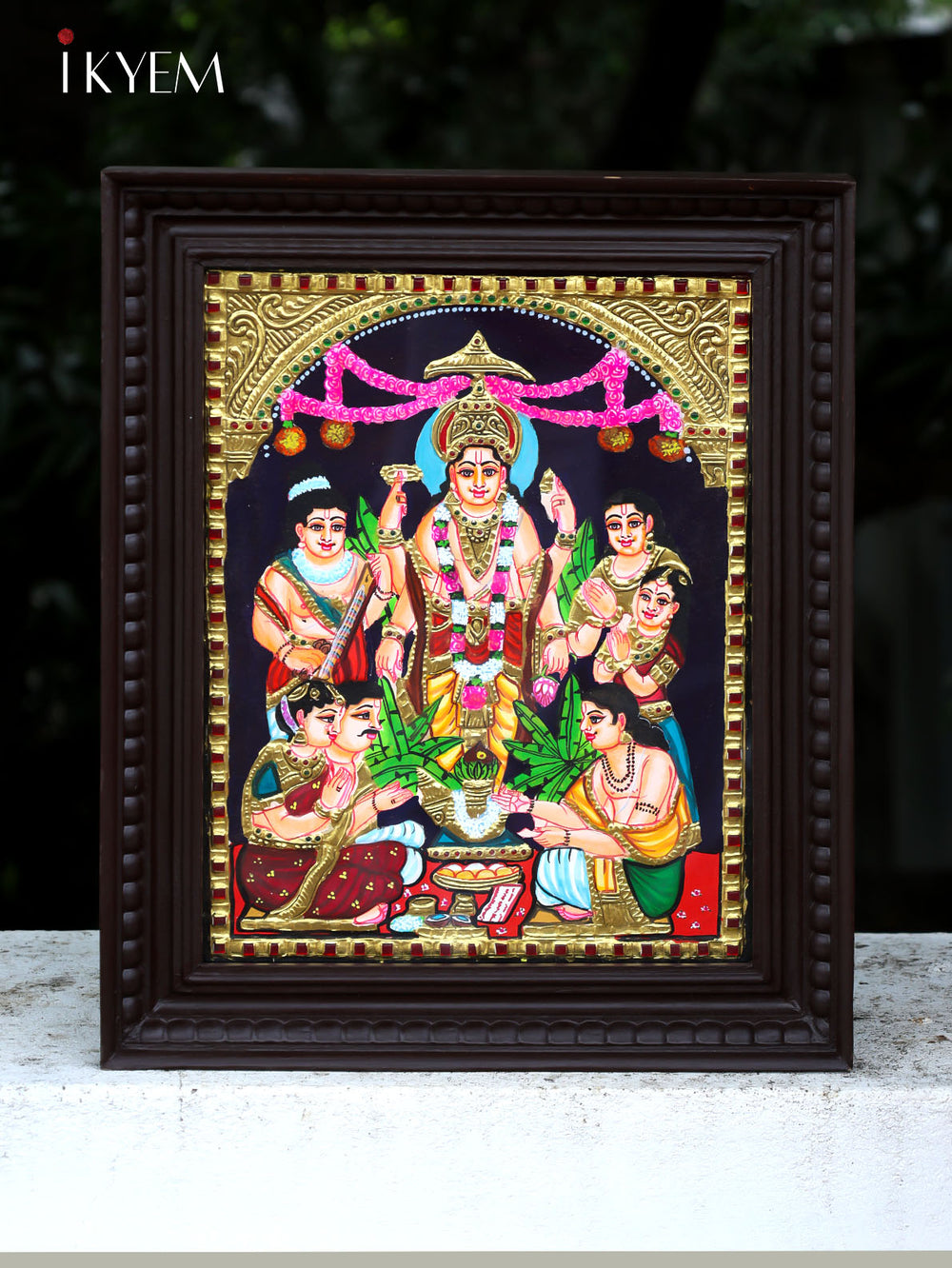 Timeless Tanjore Paintings in Teak Wood Frames