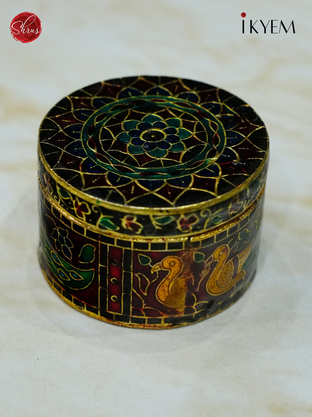 Meenakari KumKum Box