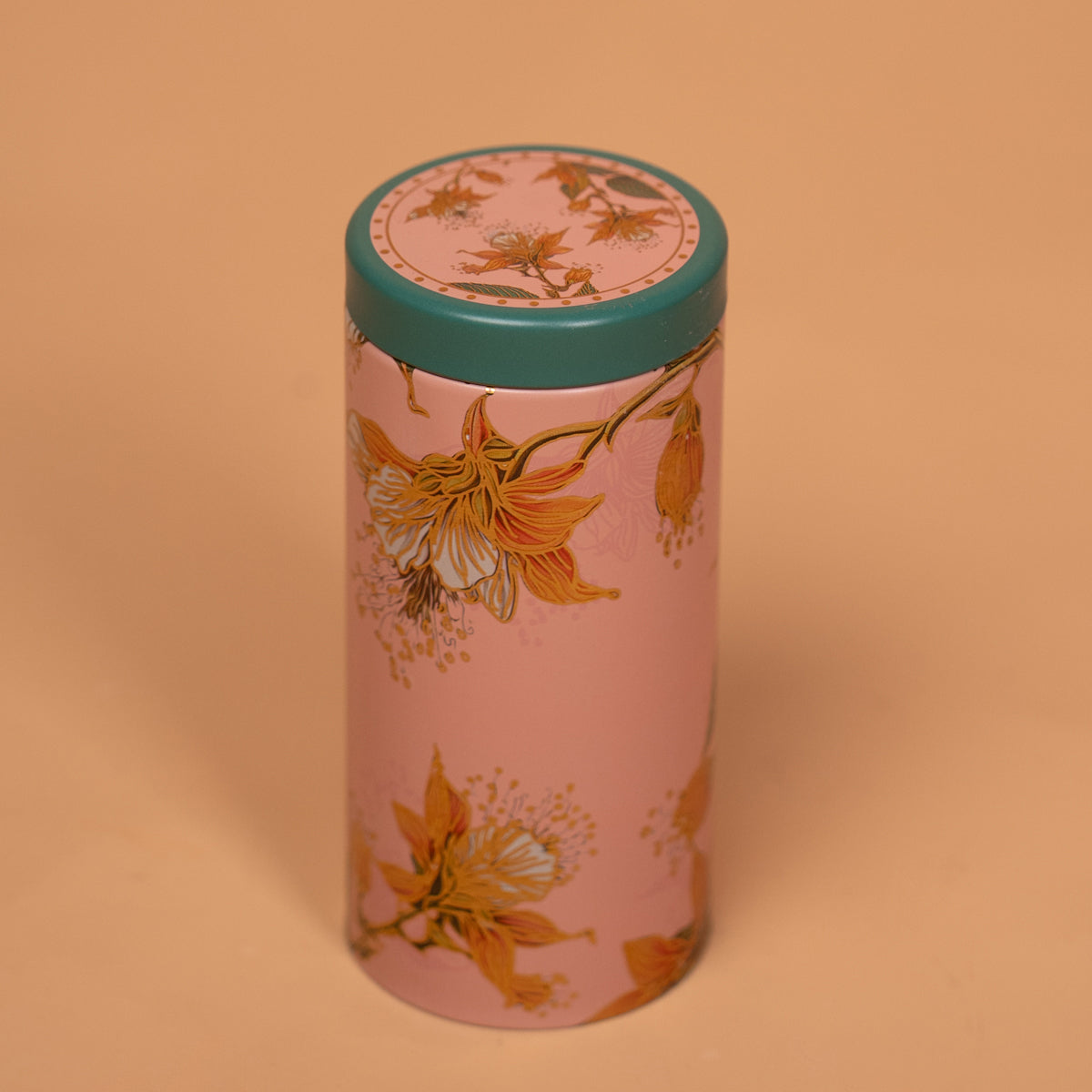 Digital Printed Dry Fruit & Snacks Tin Jar Cylinder - 5.5 inch - pink ...