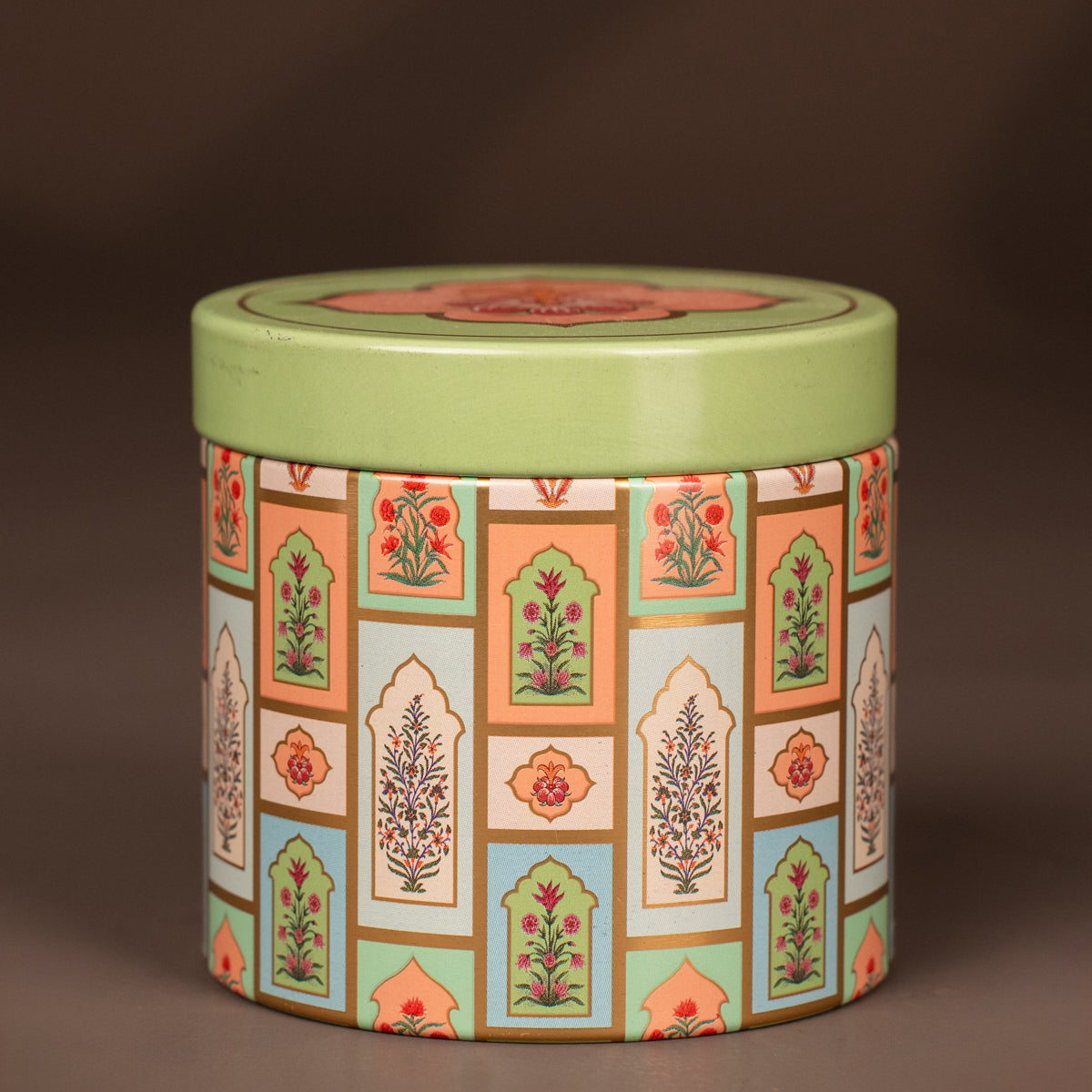 Digital Printed Dry Fruit & Snacks Tin Jar Cylinder - 3 inch - Pastel ...
