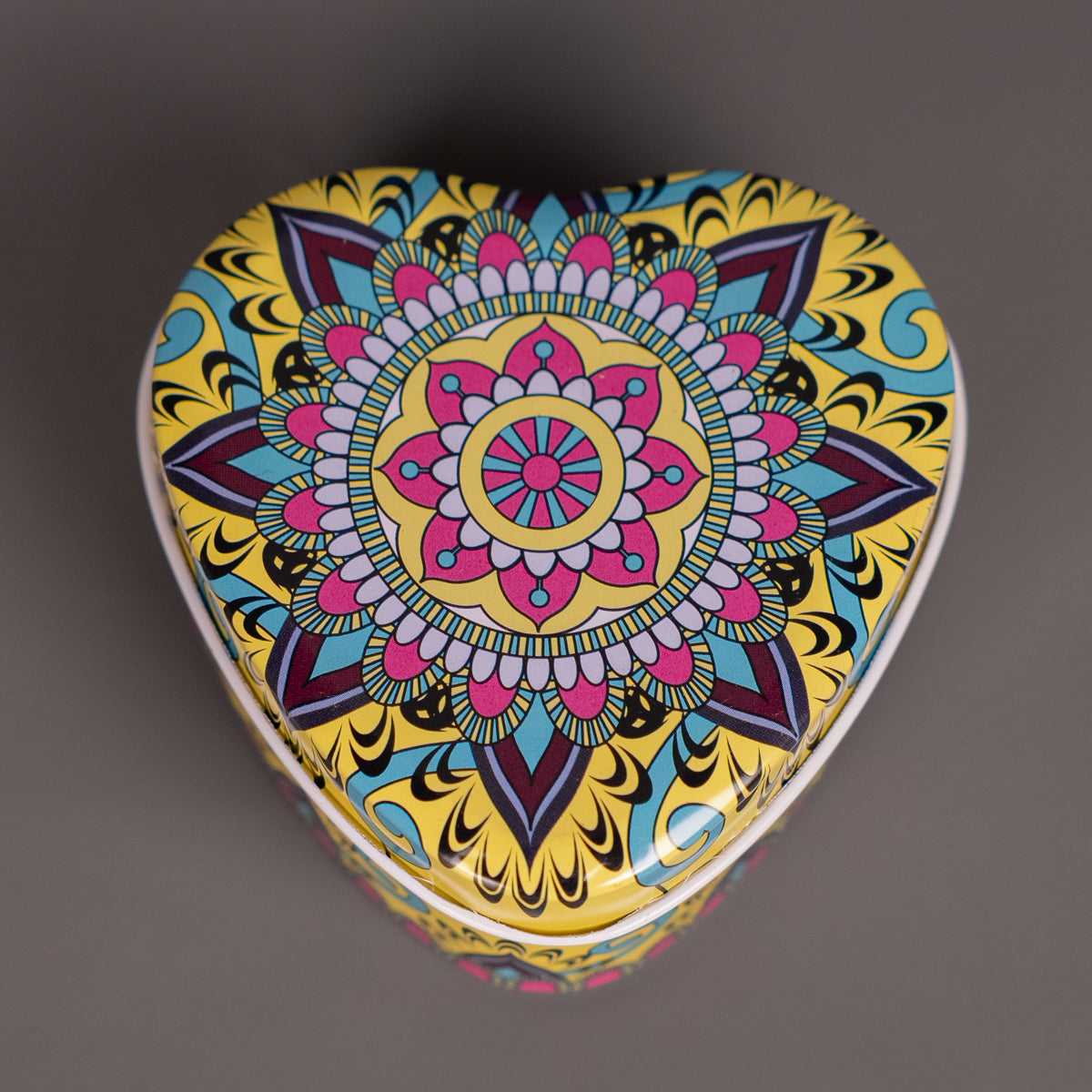 Lemon/ Yellow Heart Shaped Printed Gift Box – Ikyem