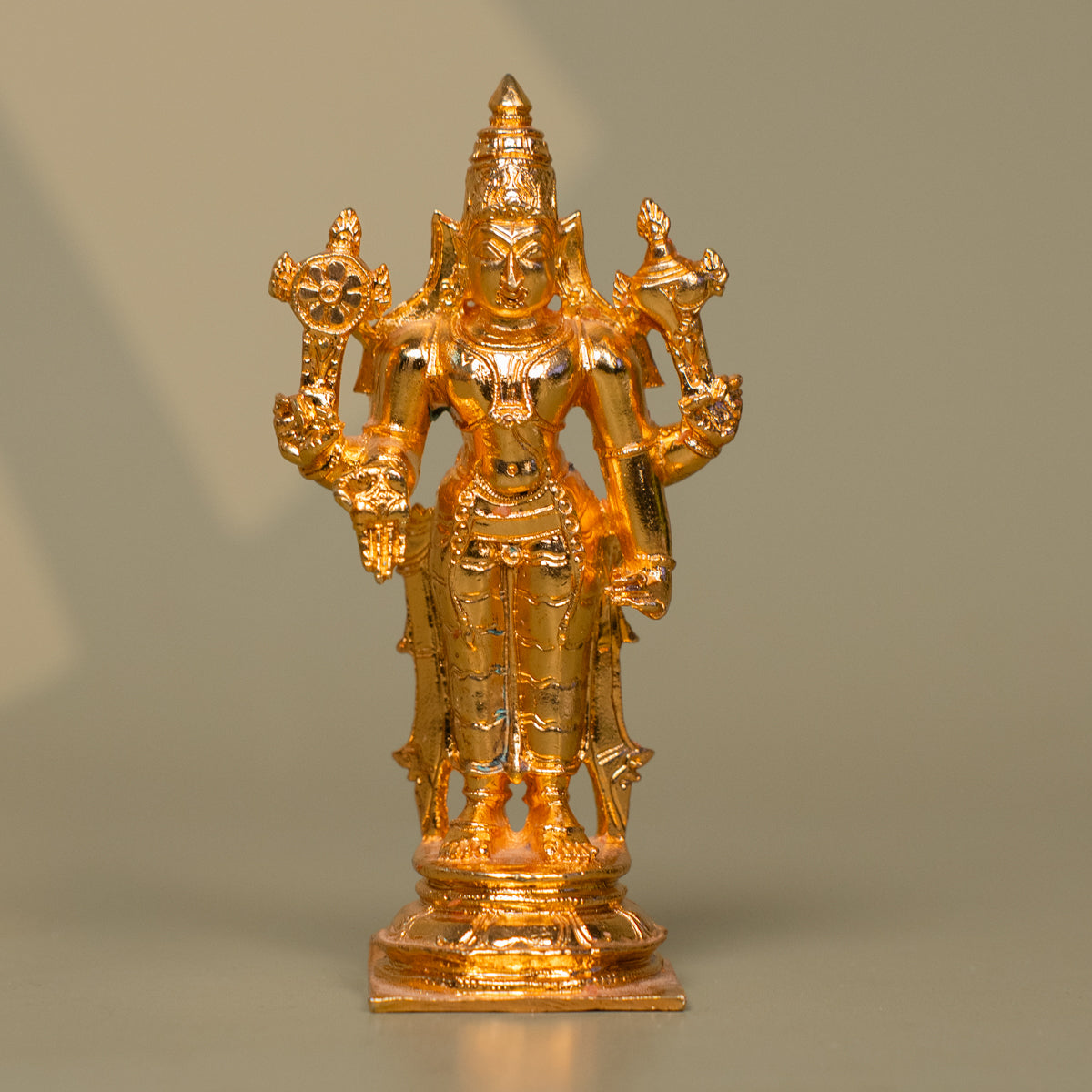24KT Vishnu Prajapathi Gold Finish – Ikyem